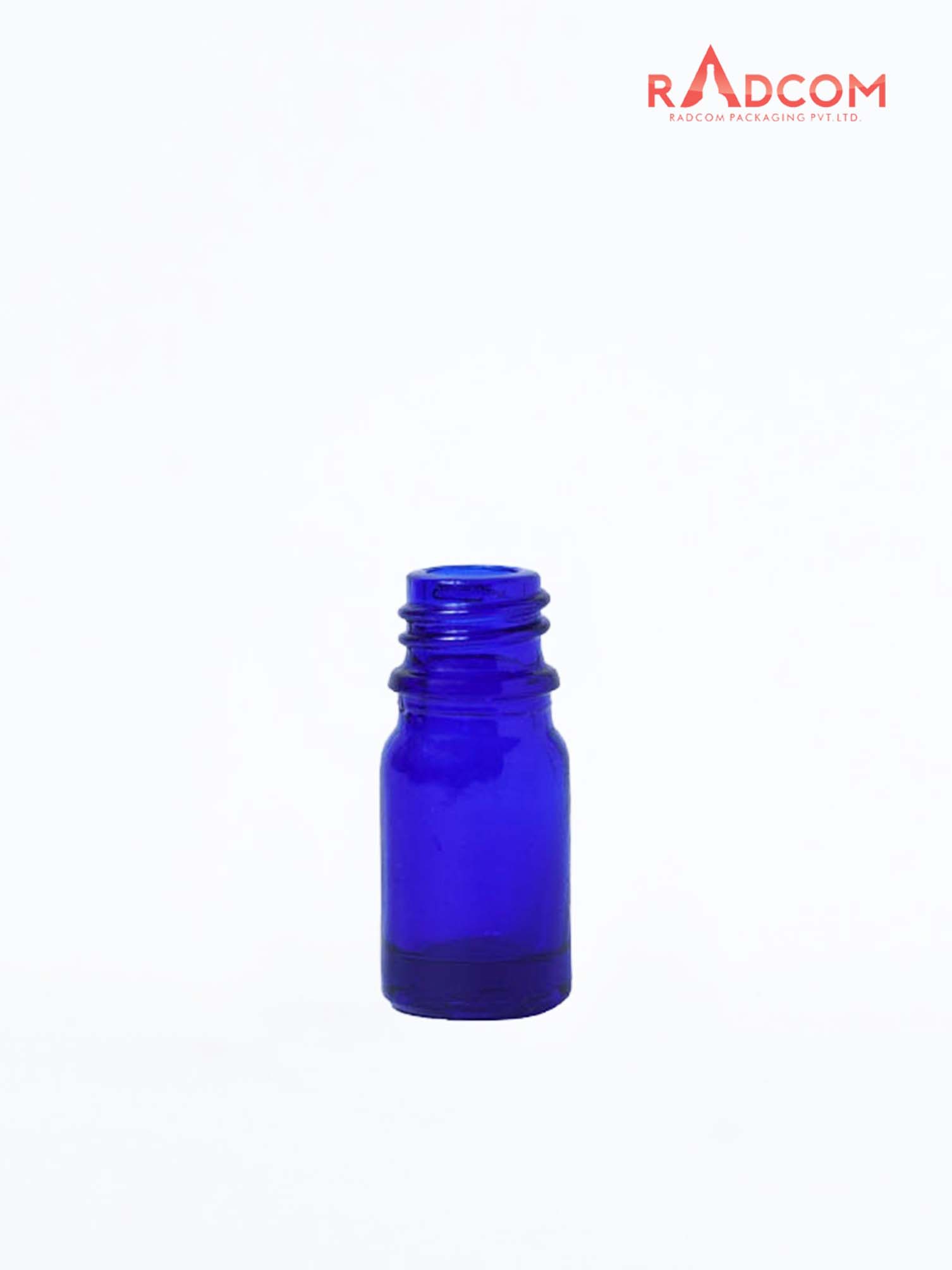 5ml Blue Glass Dropper Bottles